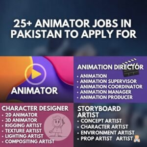 25+ Animator Jobs December 2025 | Apply Now - jobs hub pak
